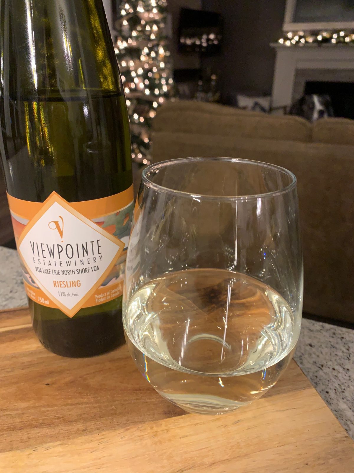 Viewpointe Estate Winery 2019 Essex region Riesling with Mushroom ...