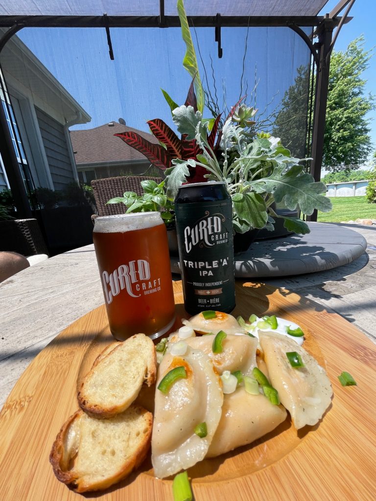 Cured Craft Brewing Triple ‘A’ IPA with Potato , Cheddar Cheese ...