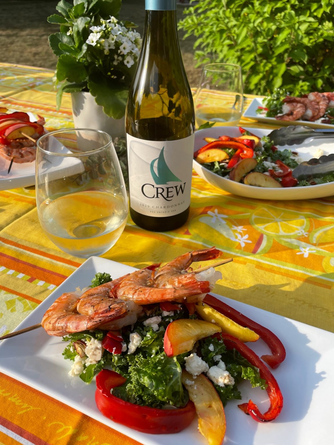 CREW Colchester Ridge Estate Winery 2020 Unoaked Chardonnay with ...